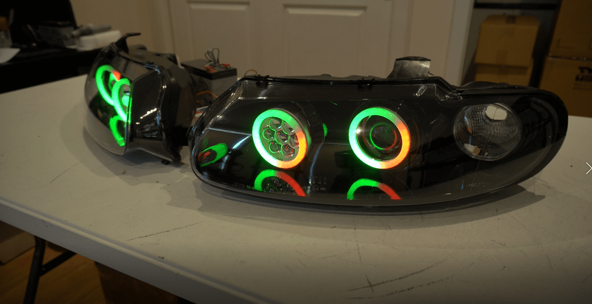 VT Custom Hi-Lense Projector Headlights | Switchback Lighting