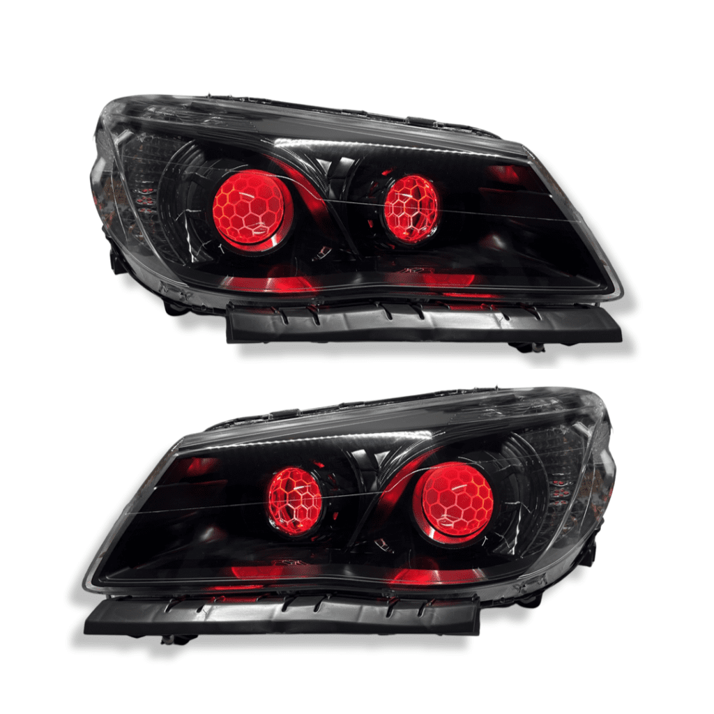 VF Commodore Demon Eye Headlights | Switchback Lighting