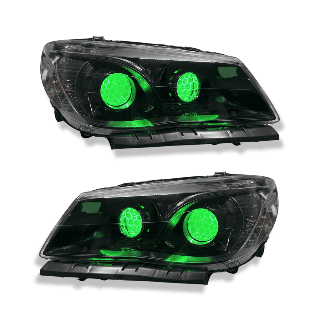 VF Commodore Demon Eye Headlights | Switchback Lighting