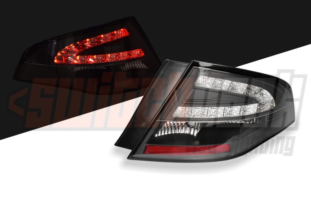 FG Sedan LED Tail Lights (Black) | Switchback Lighting