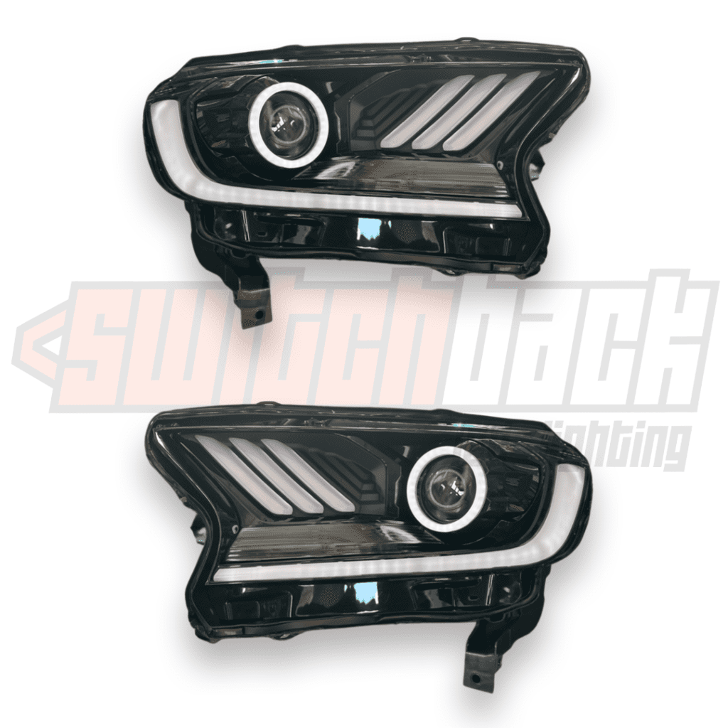 PX2-PX3 "Mustang Style" Custom Headlights | Switchback Lighting