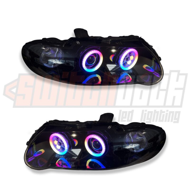VU/VX Custom Hi-Lense Projector Headlights | Switchback LED Lighting