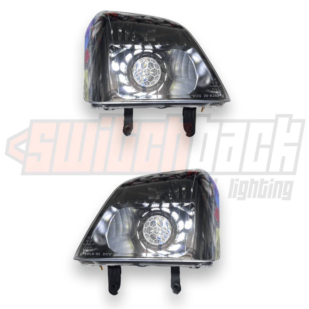 RA Rodeo 03-06 Custom Headlights | Switchback LED Lighting