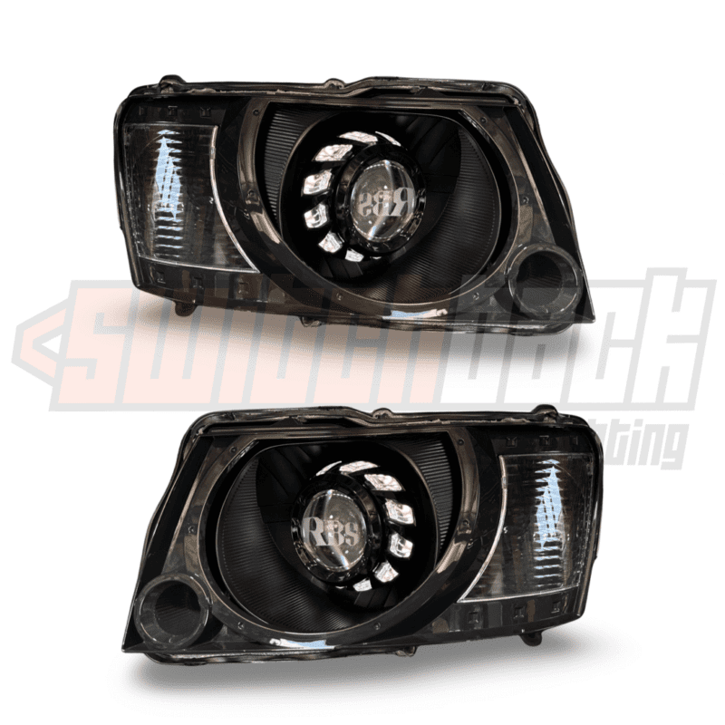 GU Patrol S4 Custom Headlights 2004-2016 | Switchback LED Lighting