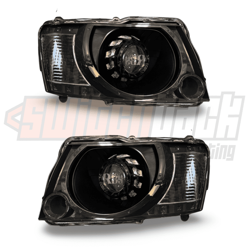 GU Patrol S4 Custom Headlights 2004-2016 | Switchback LED Lighting